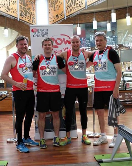 Mark Tarrant is fundraising for The Brain Tumour Charity