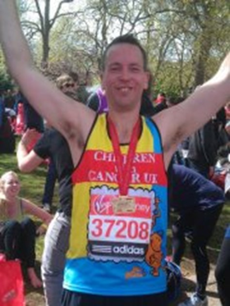 Simon Harle is fundraising for Children with Cancer UK