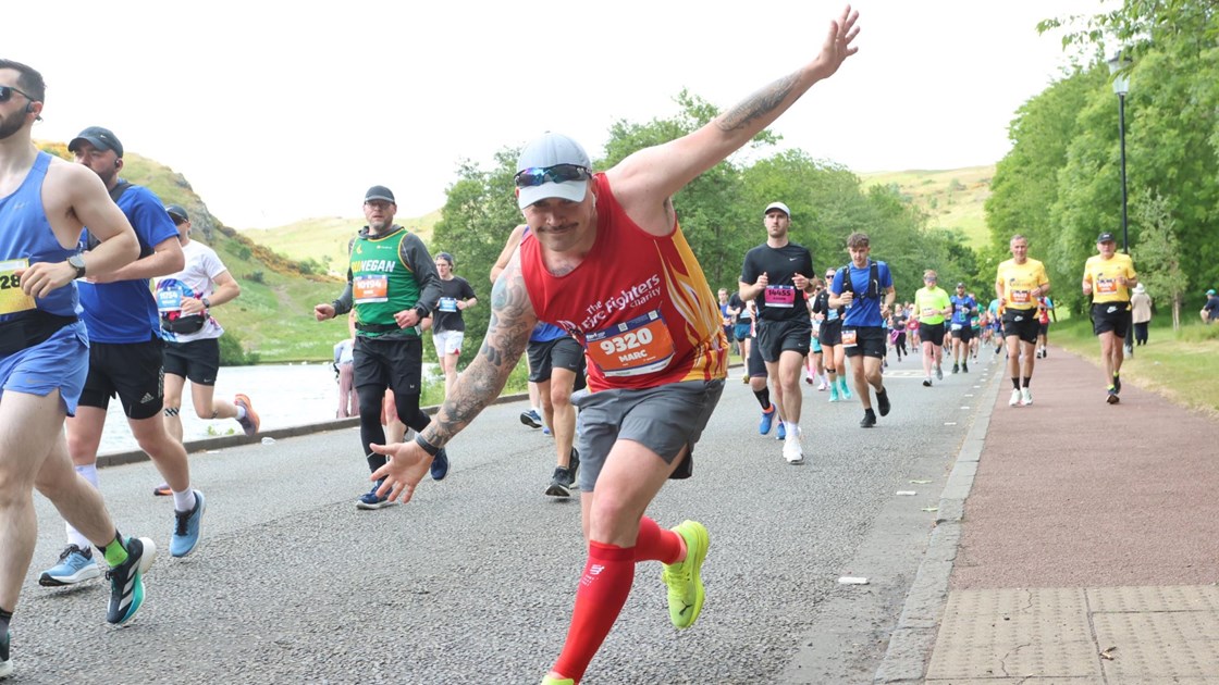 Marc Walker is fundraising for Fire Fighters Charity