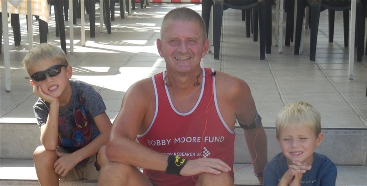 Martin Crook is fundraising for Cancer Research UK’s Bobby Moore Fund