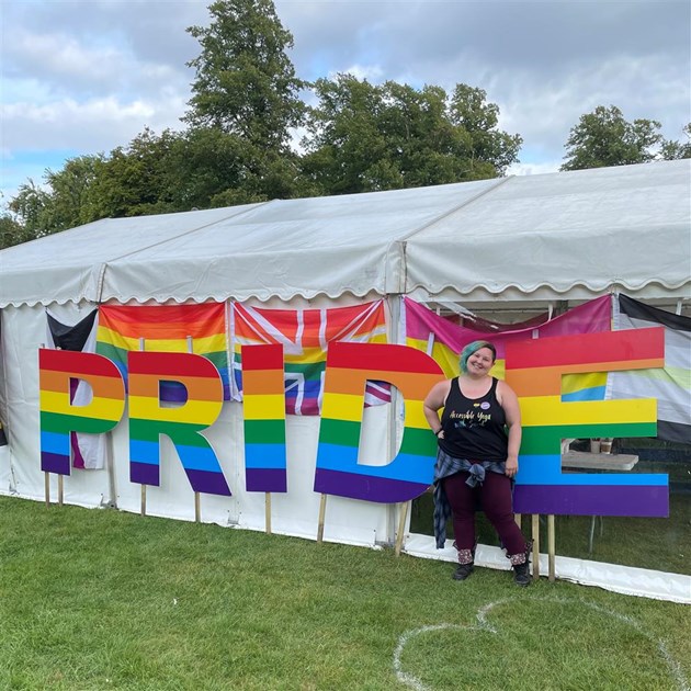 Sarah Vallance is fundraising for Pride in Gloucestershire