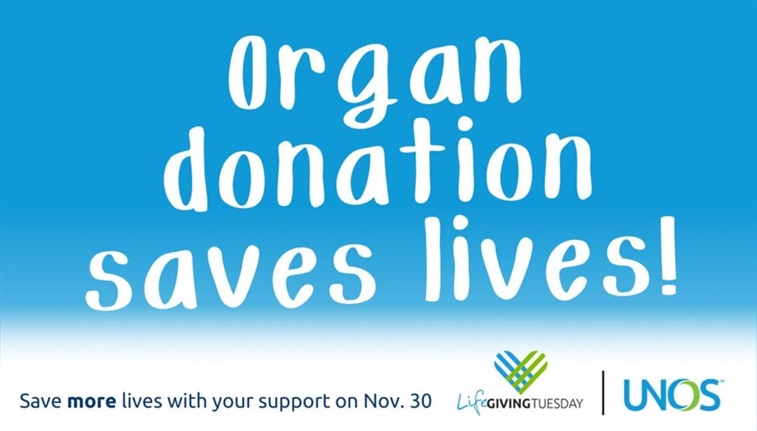 Team United for UNOS is fundraising for United Network For Organ Sharing