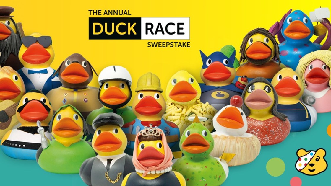 Duck Race - JustGiving