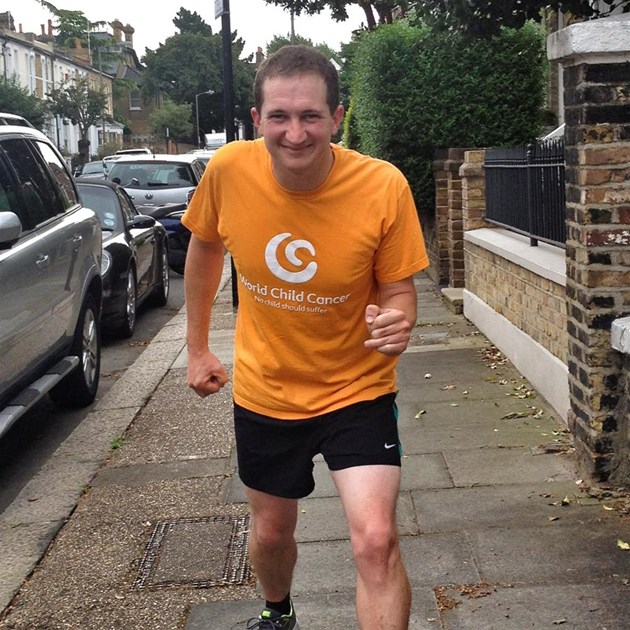 Sam Nightingale is fundraising for World Child Cancer