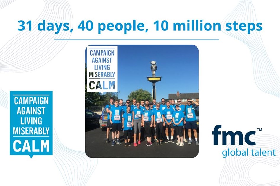 FMC Global Talent is fundraising for CALM (Campaign Against Living ...