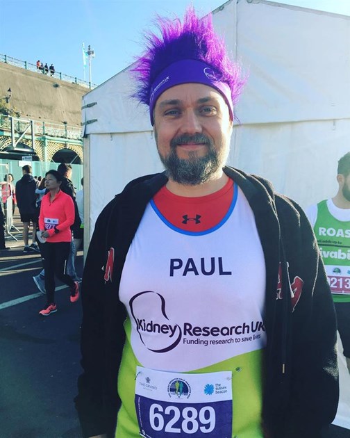 Paul Saker is fundraising for Kidney Research UK