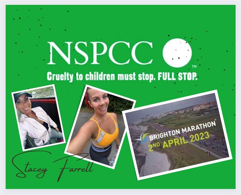 Stacey Farrell is fundraising for NSPCC