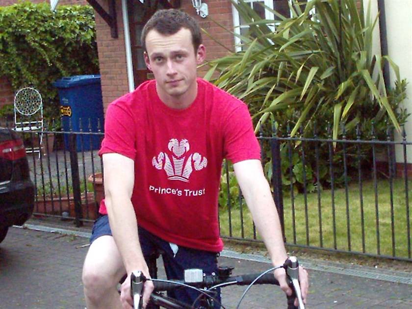 Chris Sands is fundraising for The King's Trust