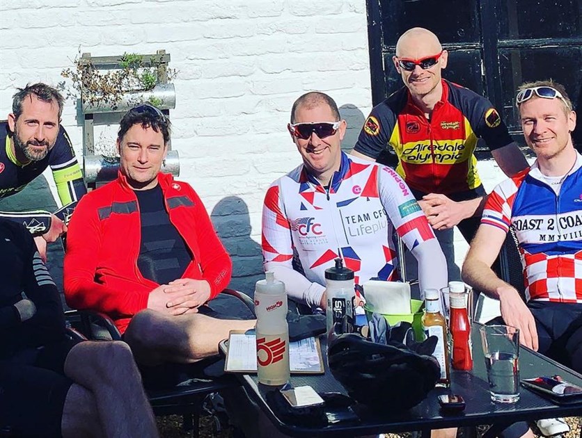 Richard Salisbury is fundraising for Cyclists Fighting Cancer