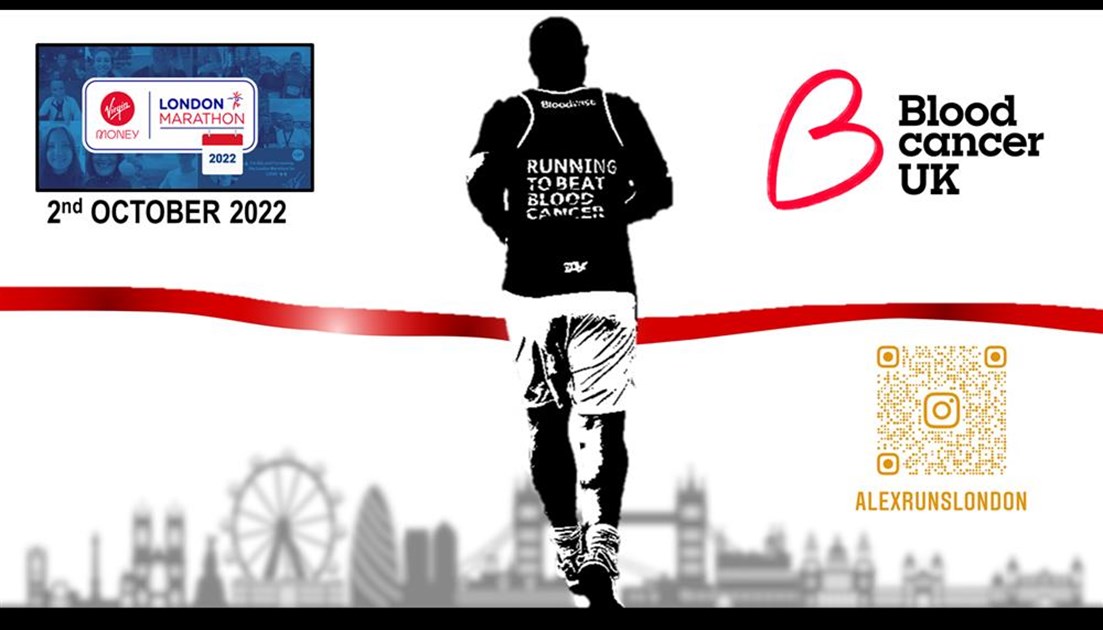 Alex Peach is fundraising for Blood Cancer UK