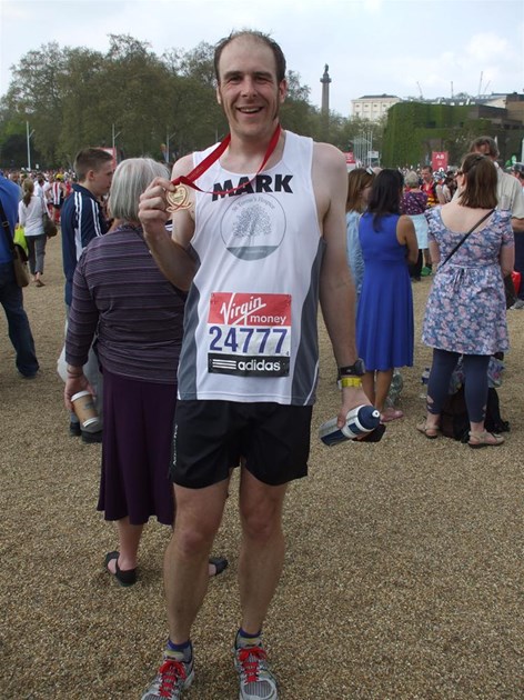 Mark Milner is fundraising for St Teresa's Hospice