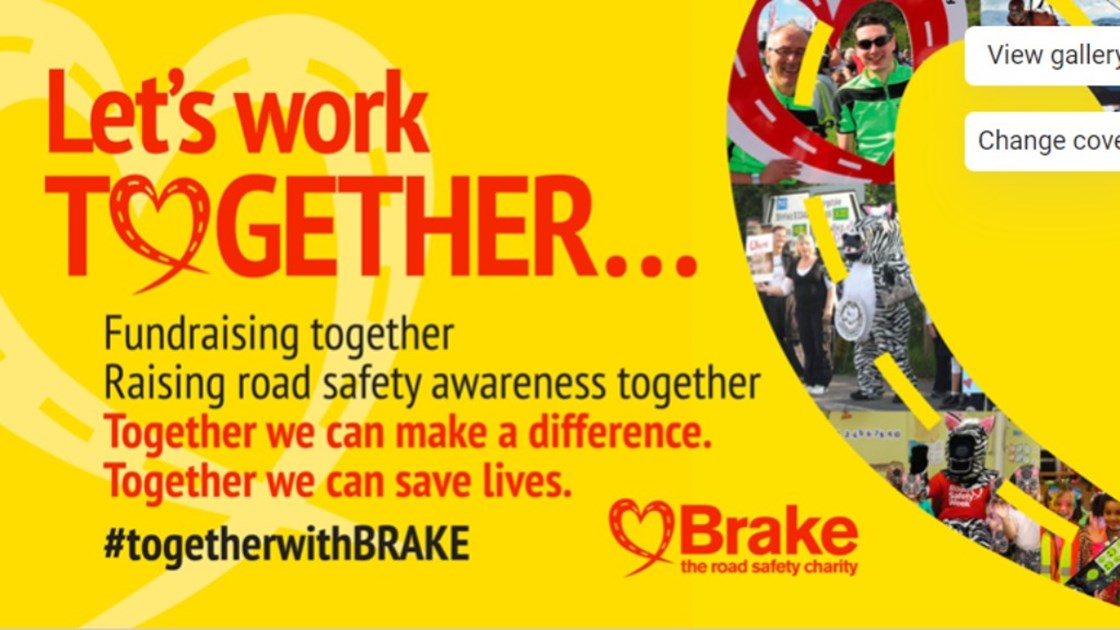 Abigail Duff is fundraising for Brake, the road safety charity