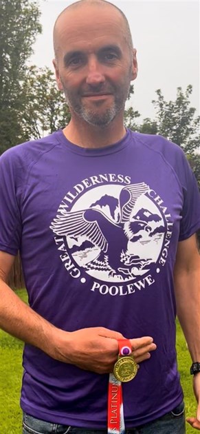 Martin Cunningham is fundraising for Great Wilderness Challenge.