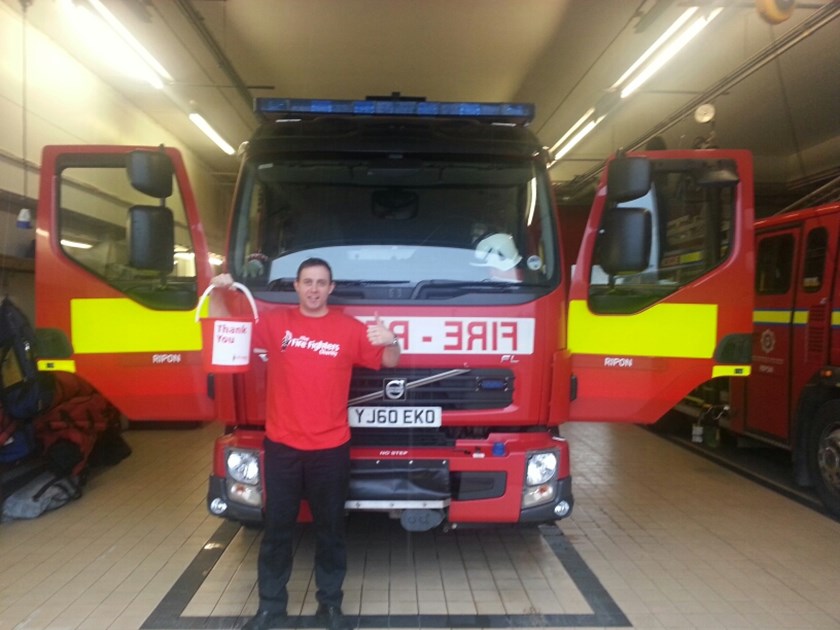 David Yearley is fundraising for Fire Fighters Charity