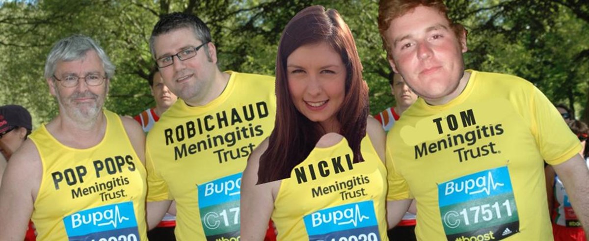 Thomas Stott is fundraising for Meningitis Now