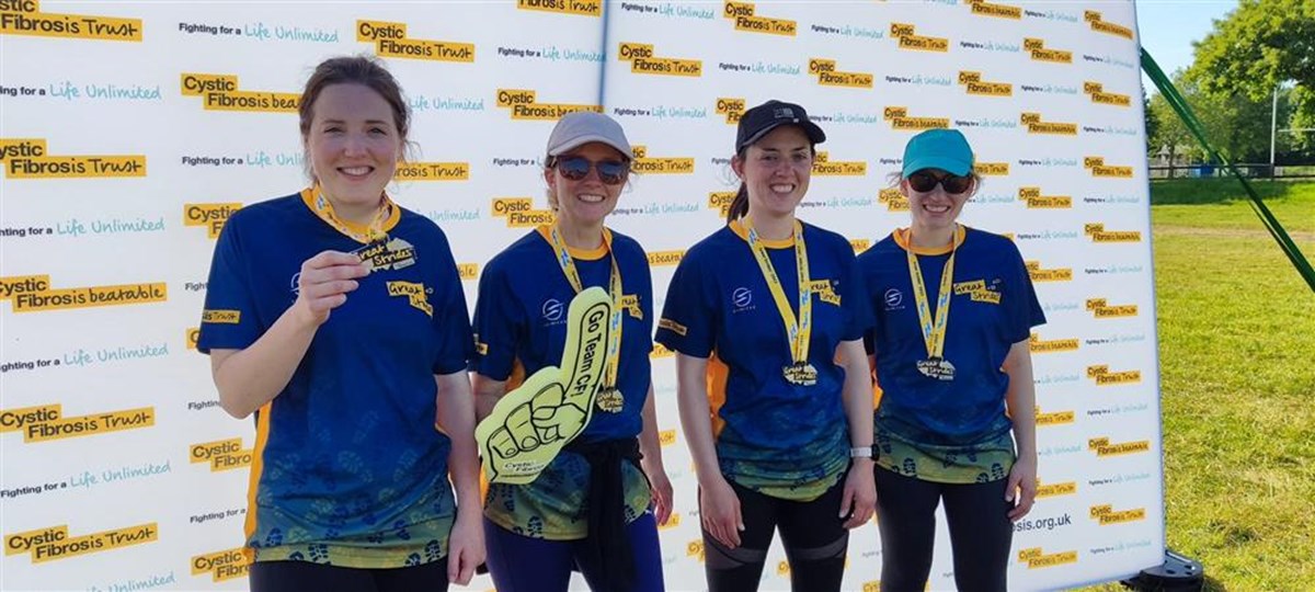 Alison Austin is fundraising for Cystic Fibrosis Trust