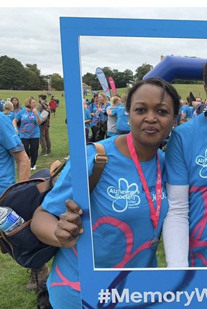 Barbara Iyen-Omofoman is fundraising for Alzheimer's Society