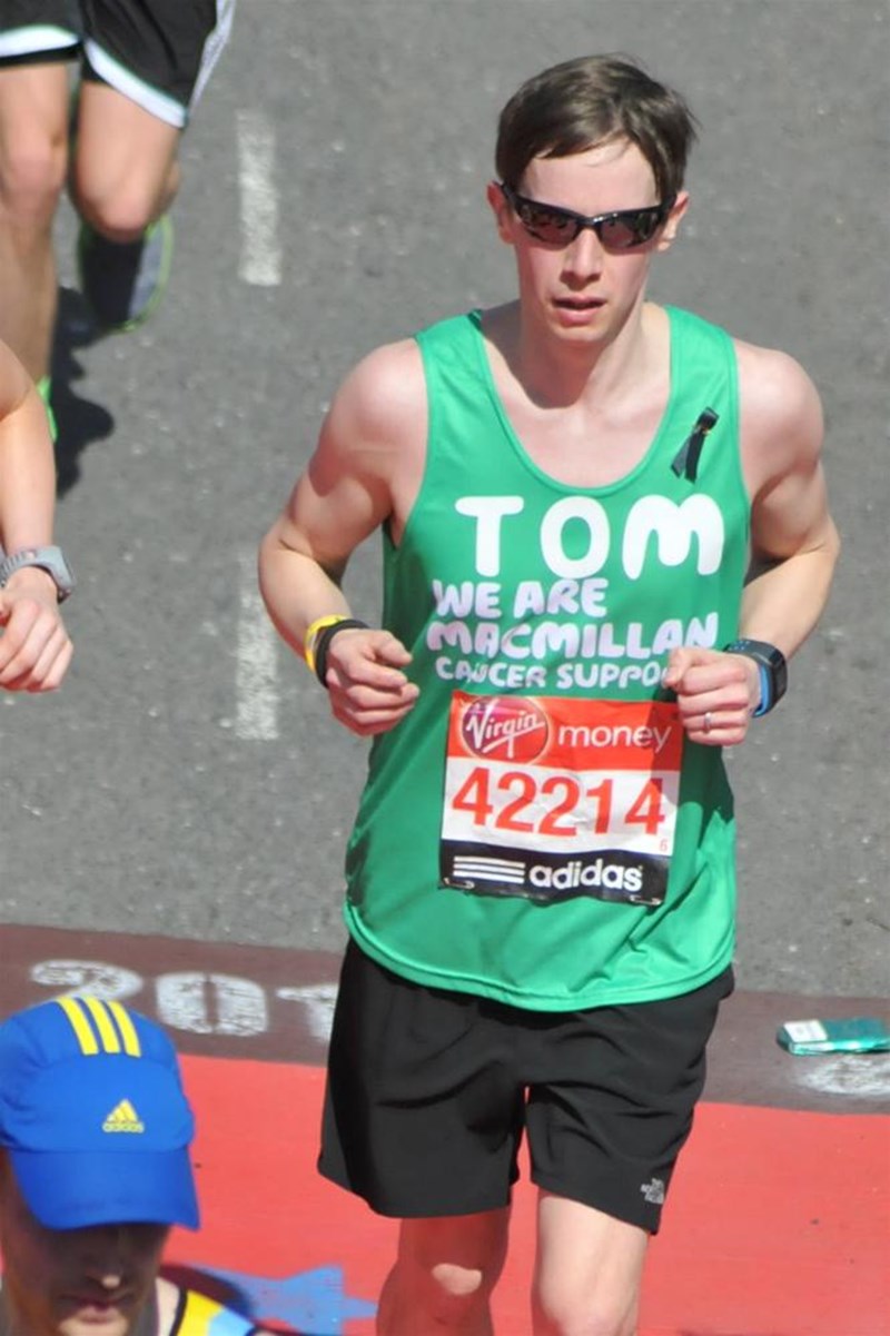 Tom Castle is fundraising for Macmillan Cancer Support