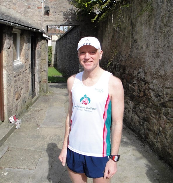 Angus Smith is fundraising for Alzheimer Scotland