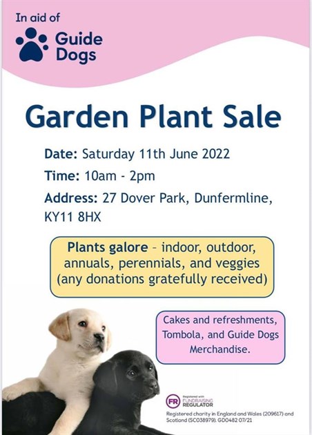 Guide Dogs East Scotland is fundraising for Guide Dogs