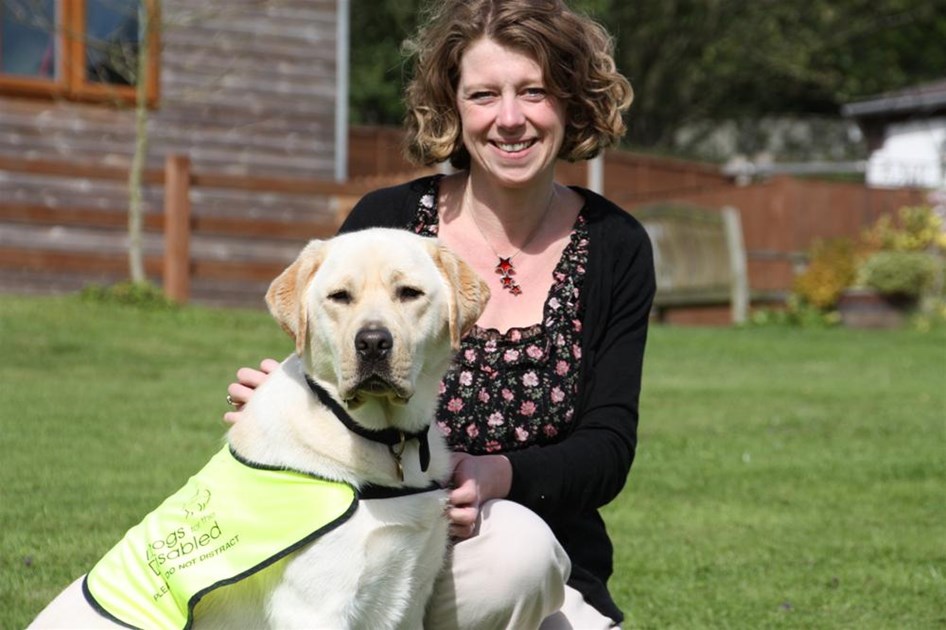 Sarah Watson is fundraising for Dogs For Good