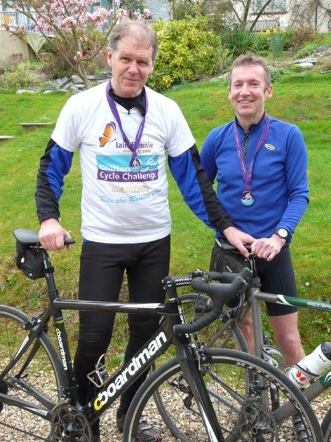 Ian Brown is fundraising for Iain Rennie Hospice At Home