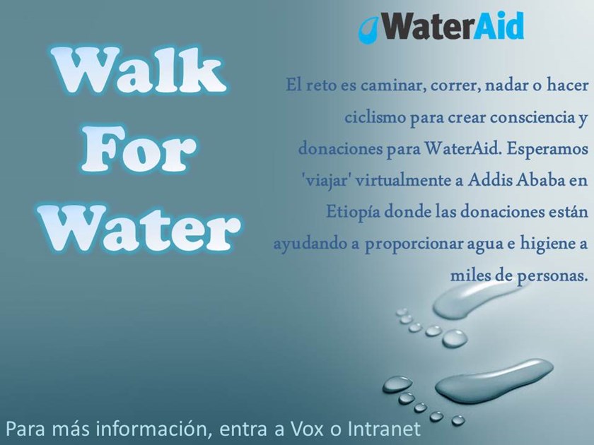 Salvador Dominguez is fundraising for WaterAid