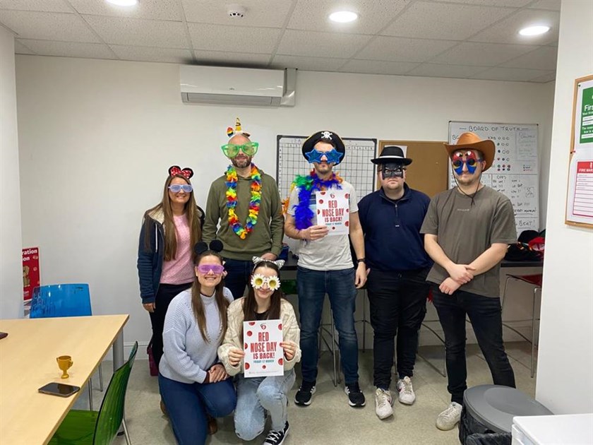 Howden Insurance - Eastleigh is fundraising for Comic Relief