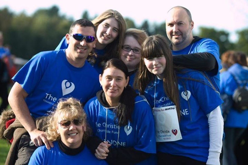 Team Mums the Word is fundraising for THE CHRISTIE CHARITY