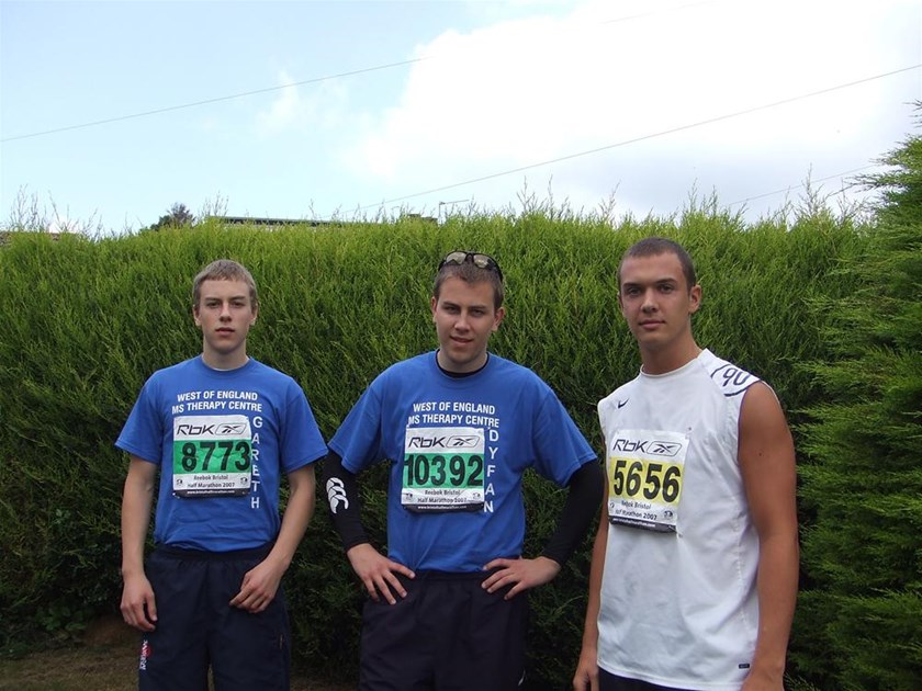 Dyfan Jones is fundraising for MS Therapy Centre at Bristol