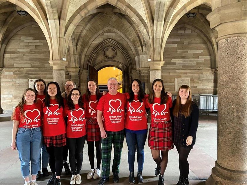 Glasgow BHF Researchers is fundraising for British Heart Foundation Glasgow BHF Researchers is fundraising for British Heart Foundation