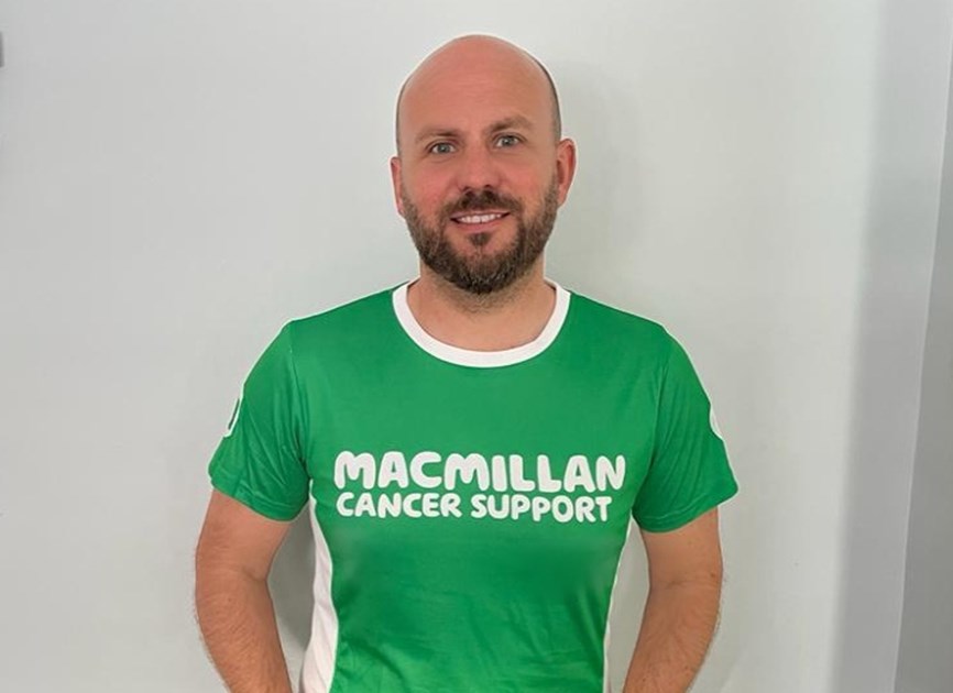 Adam Lovelock is fundraising for Macmillan Cancer Support