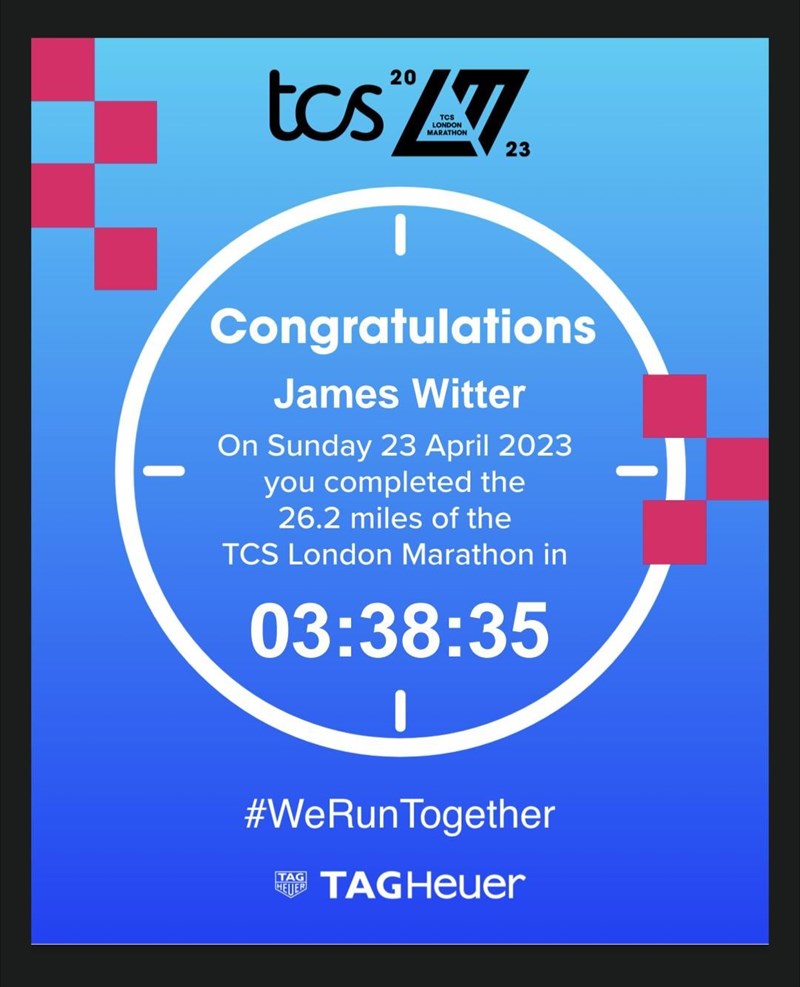 James Witter is fundraising for Evelina London Children's Charity