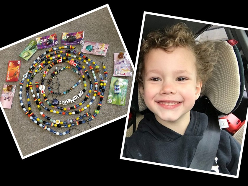 Ellen Adcock is fundraising for Beads of Courage UK