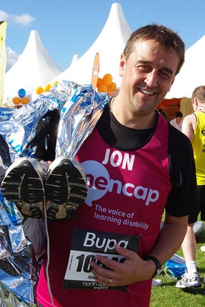Jon Sanderson is fundraising for Mencap