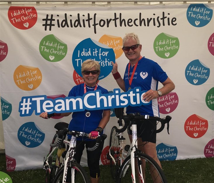 Myra David garlick is fundraising for THE CHRISTIE CHARITY