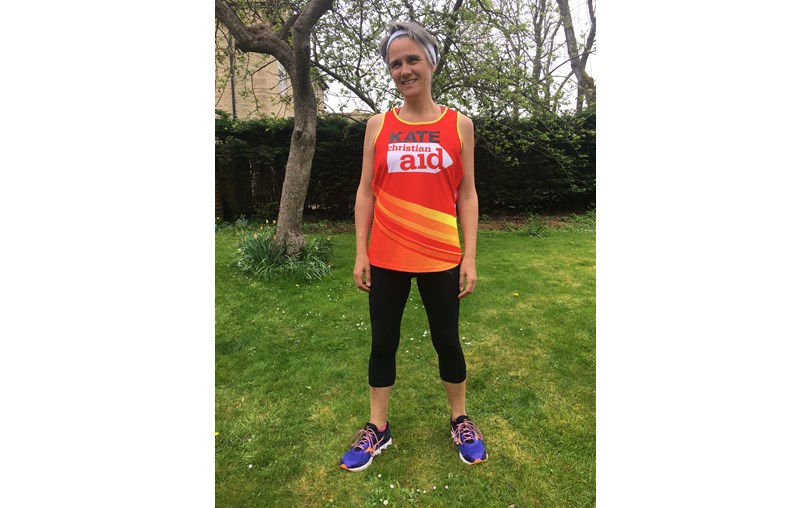 Kate Stacey is fundraising for Christian Aid