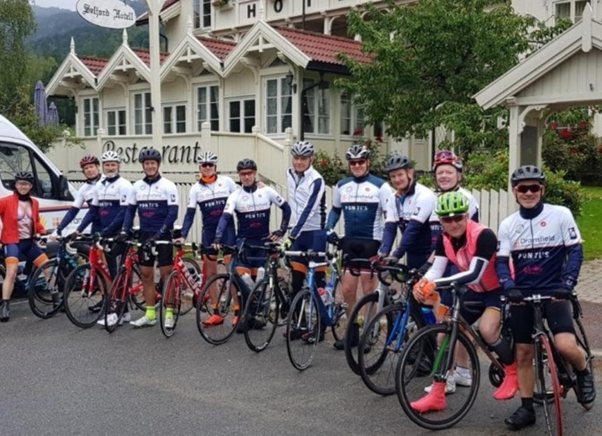 Mark Dransfield is fundraising for The Dransfield Foundation Tour of Europe