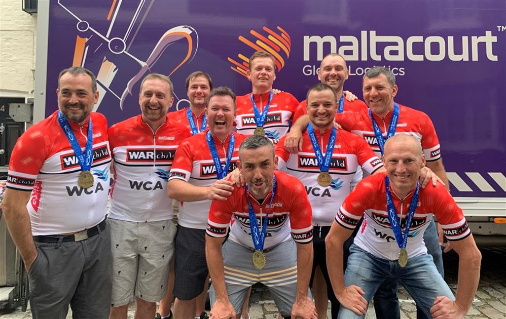 Team WCA is fundraising for War Child