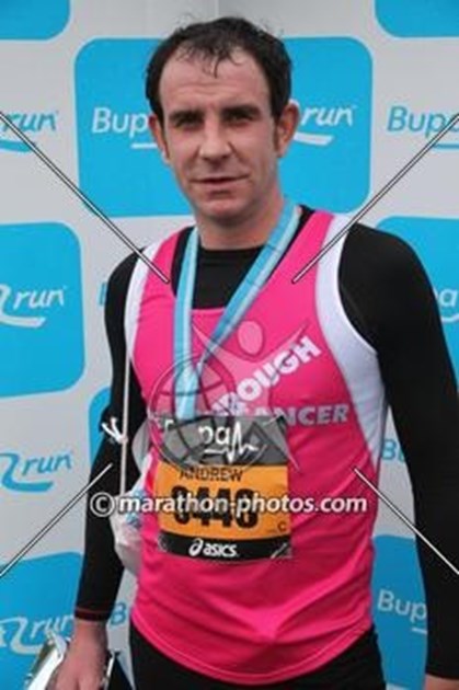 Andrew Hancock is fundraising for Breast Cancer Now