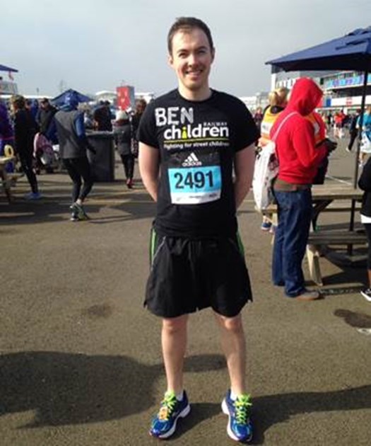 Ben Smyth is fundraising for Railway Children
