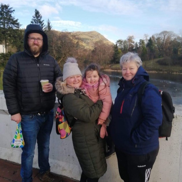 Shona Bruce is fundraising for The Kiltwalk