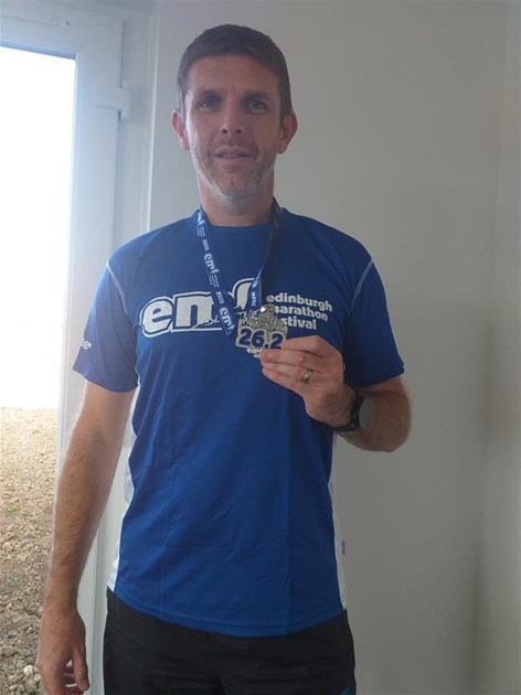 Geoff Cowan is fundraising for Alzheimer Scotland