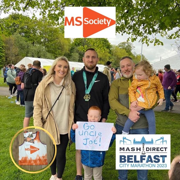 Joseph Mccaffrey is fundraising for Multiple Sclerosis Society