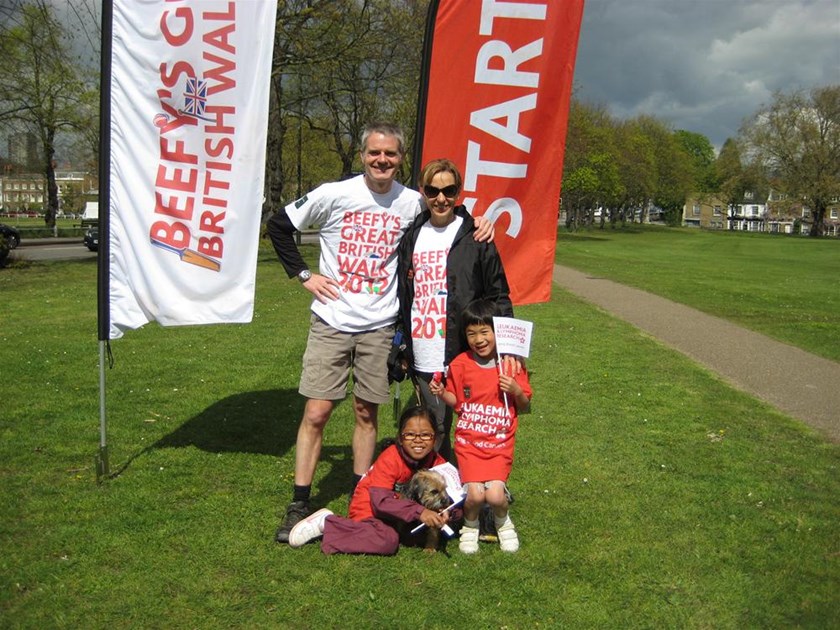 Gregory Cole is fundraising for Blood Cancer UK