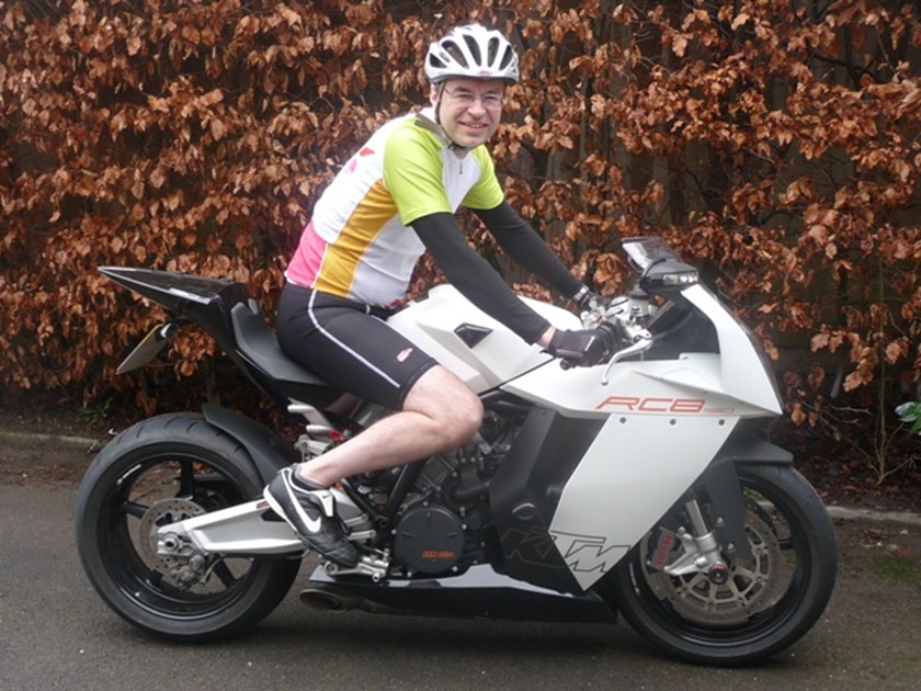 Clive Moore is fundraising for British Paralympic Association