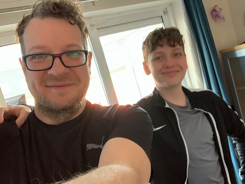 Gareth Harding is fundraising for NHS Charities Together