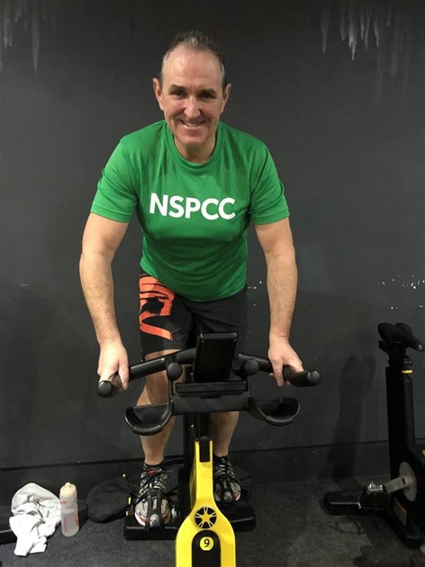 Mark Jones is fundraising for NSPCC