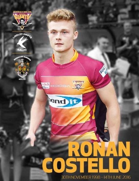 Andy Kelly is fundraising for Rugby League Cares