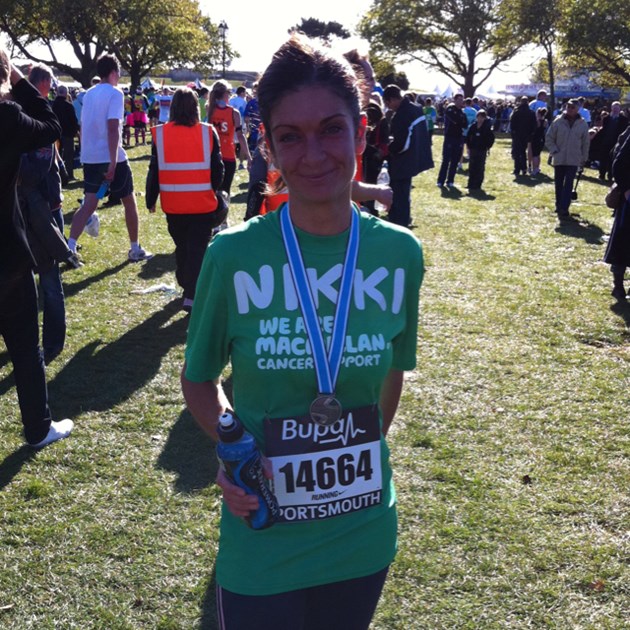 Nikki Berryman is fundraising for Macmillan Cancer Support